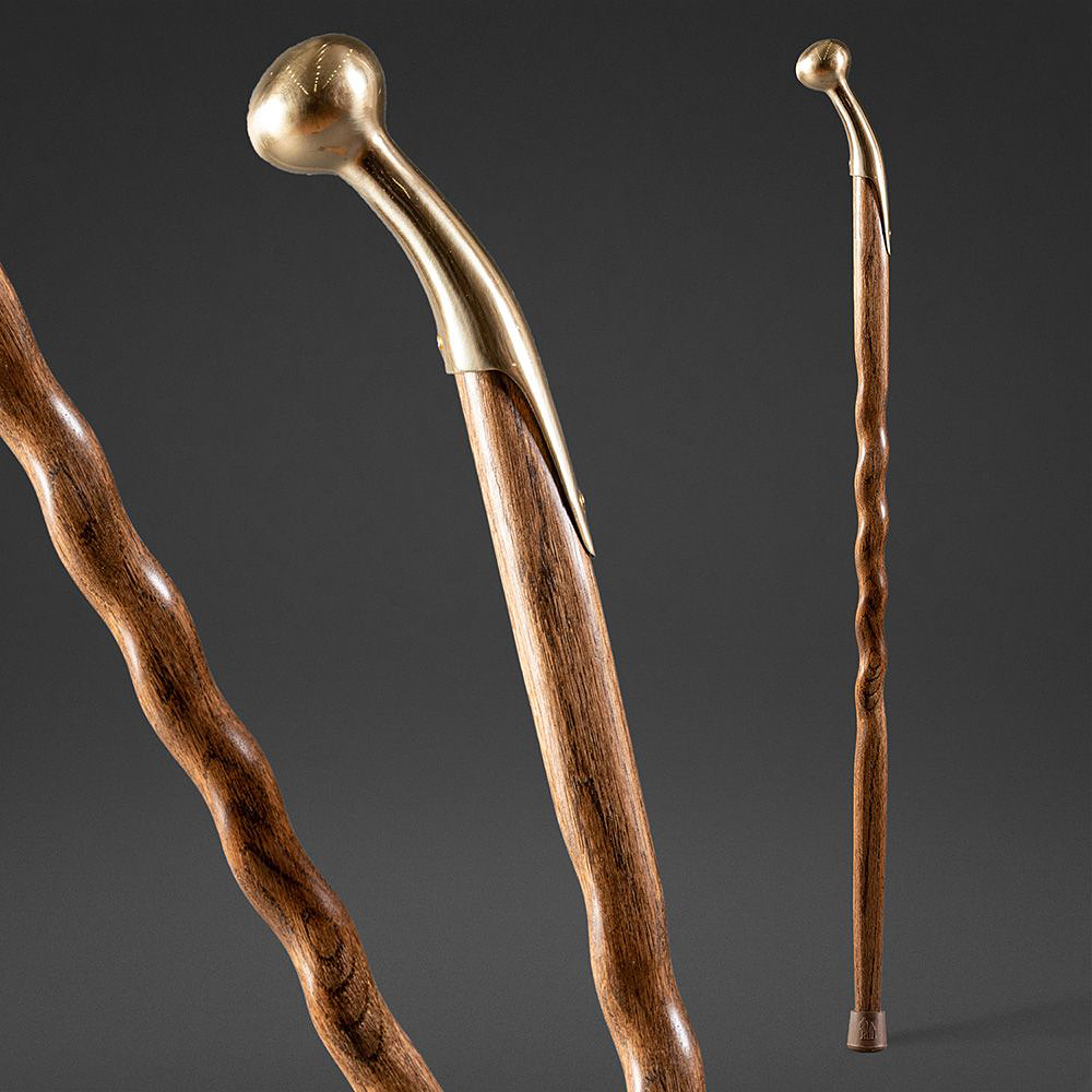 Brazos Walking Sticks Hame Top Twisted Oak Walking Cane | Cabela's